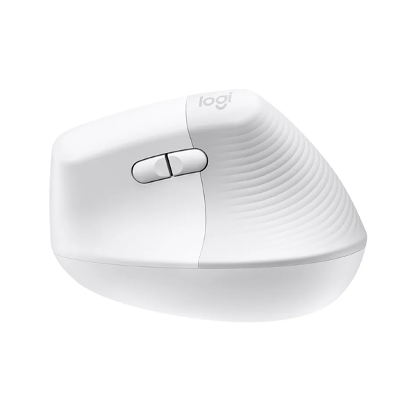 Logitech Lift Vertical Blanc | Maroc